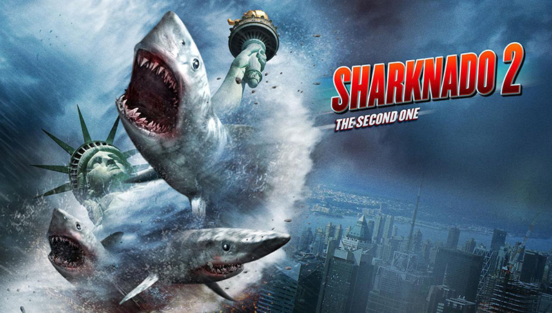 Mini-Teaser kündigt Sharknado 3 an | Robots & Dragons