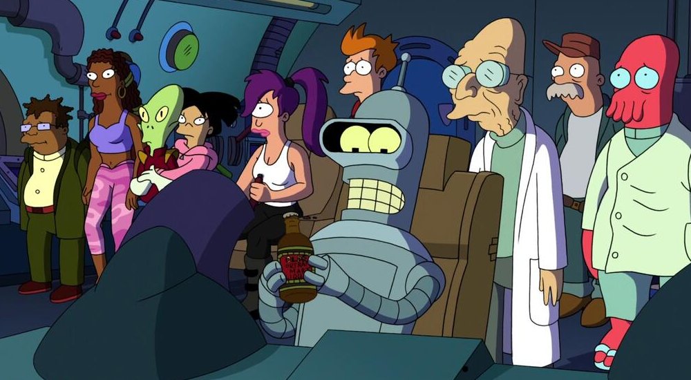 Details zum Simpsons-Futurama-Crossover alias Simpsorama | Robots & Dragons