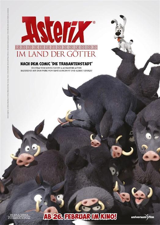 Asterix im Land der Götter: Deutsches Poster & Französischer Trailer ...